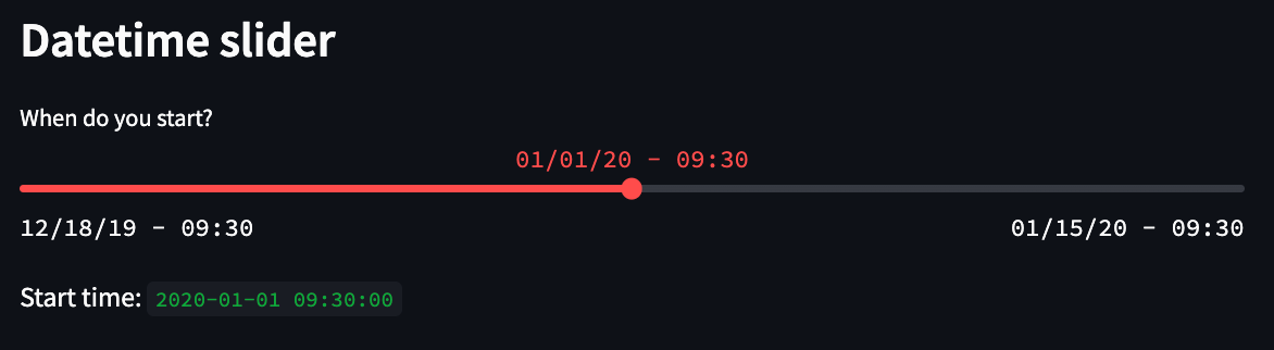 #30DaysOfStreamlit Day8 st.slider